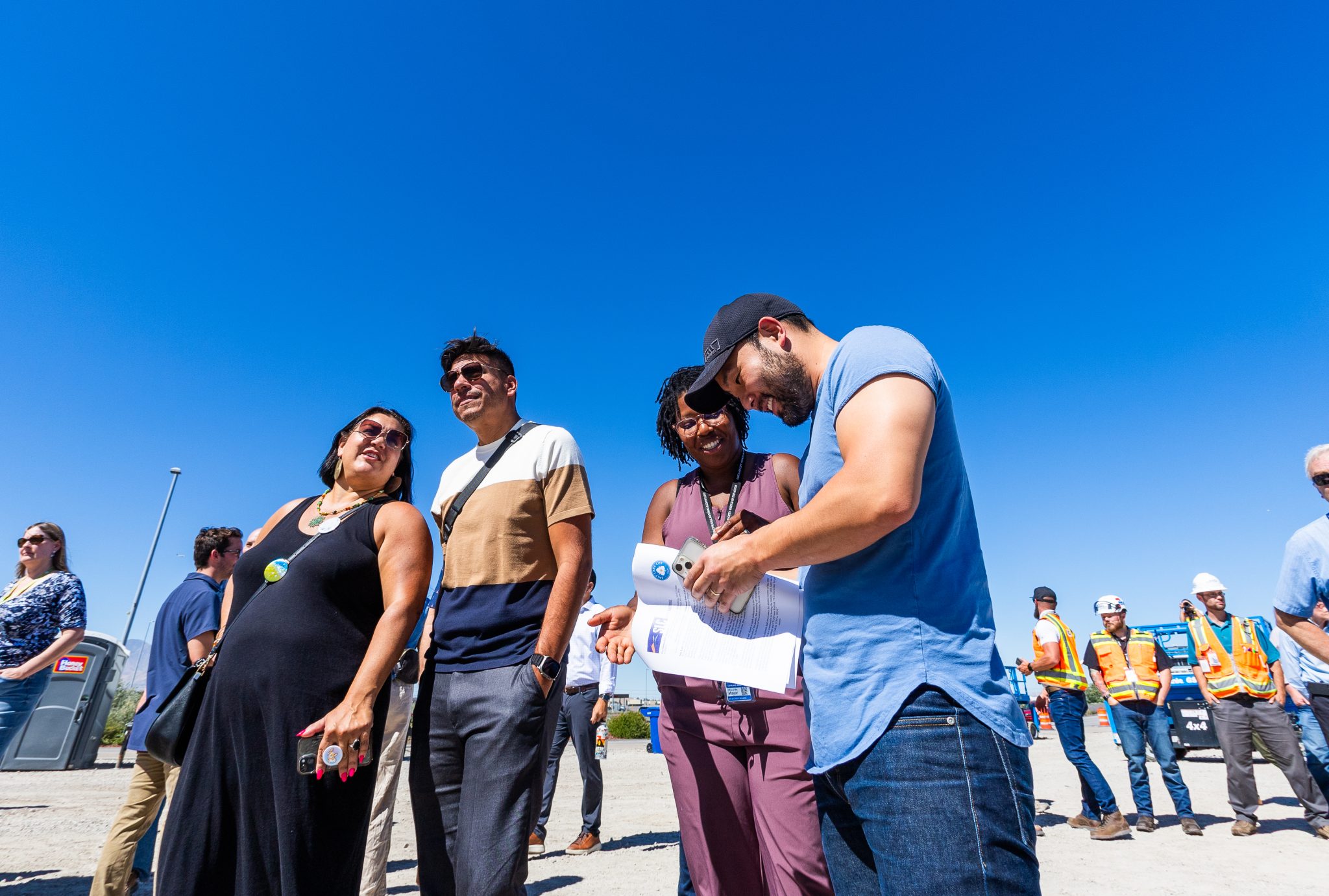 Hoberman Arch Unveiling at SLC Airport | Council District 2