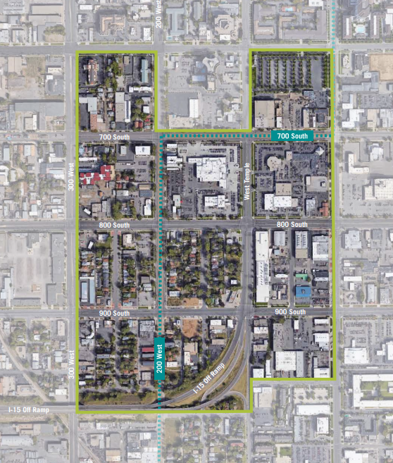 West Temple Gateway Project Area | Council District 4