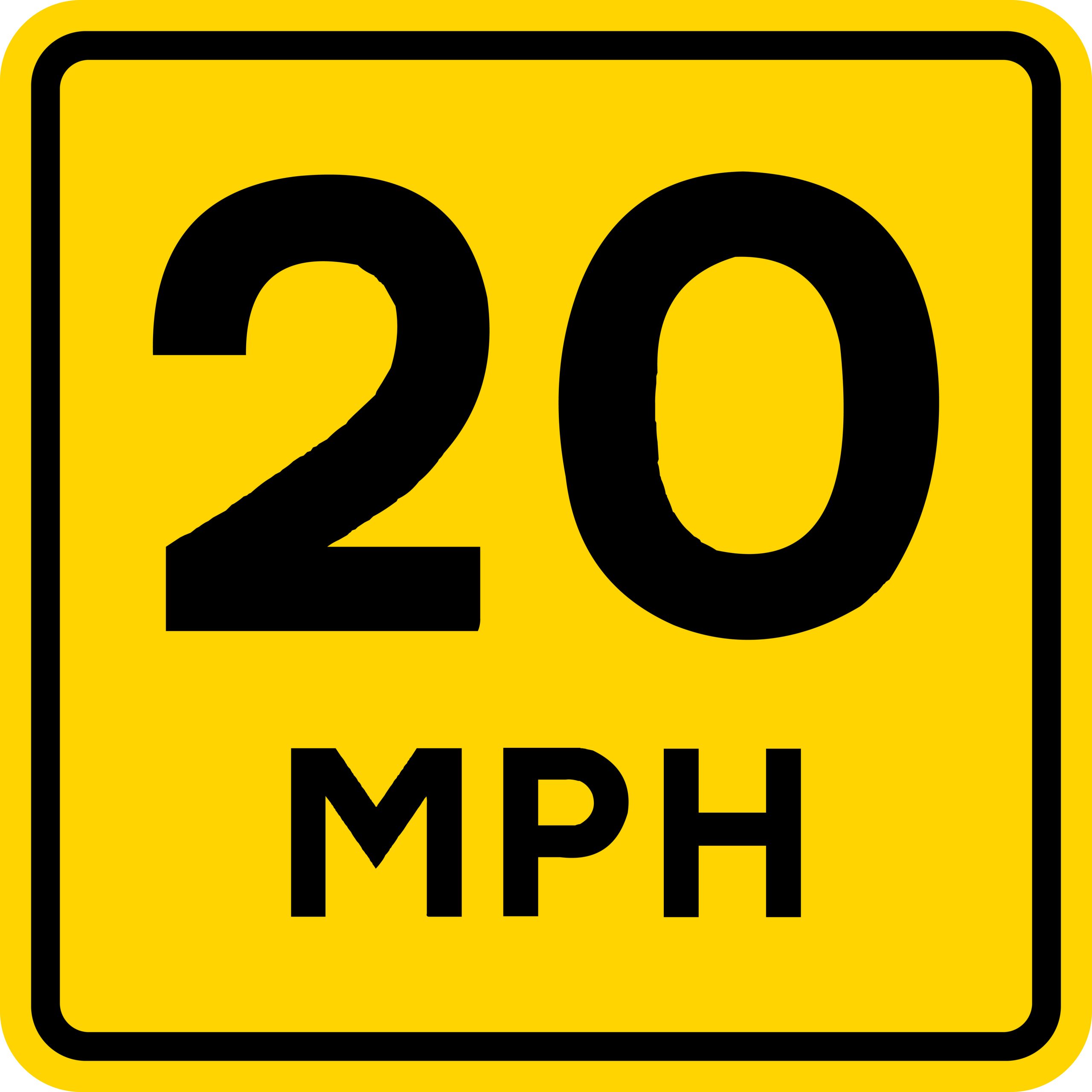 20 MPH Speed Limit | Council District 6