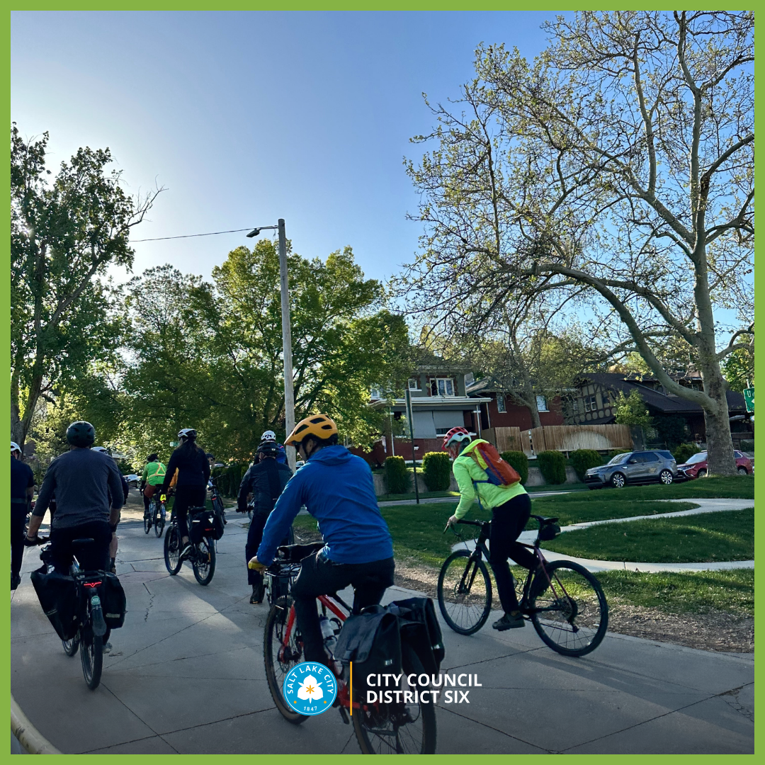 Bike Salt Lake City | Council District 6
