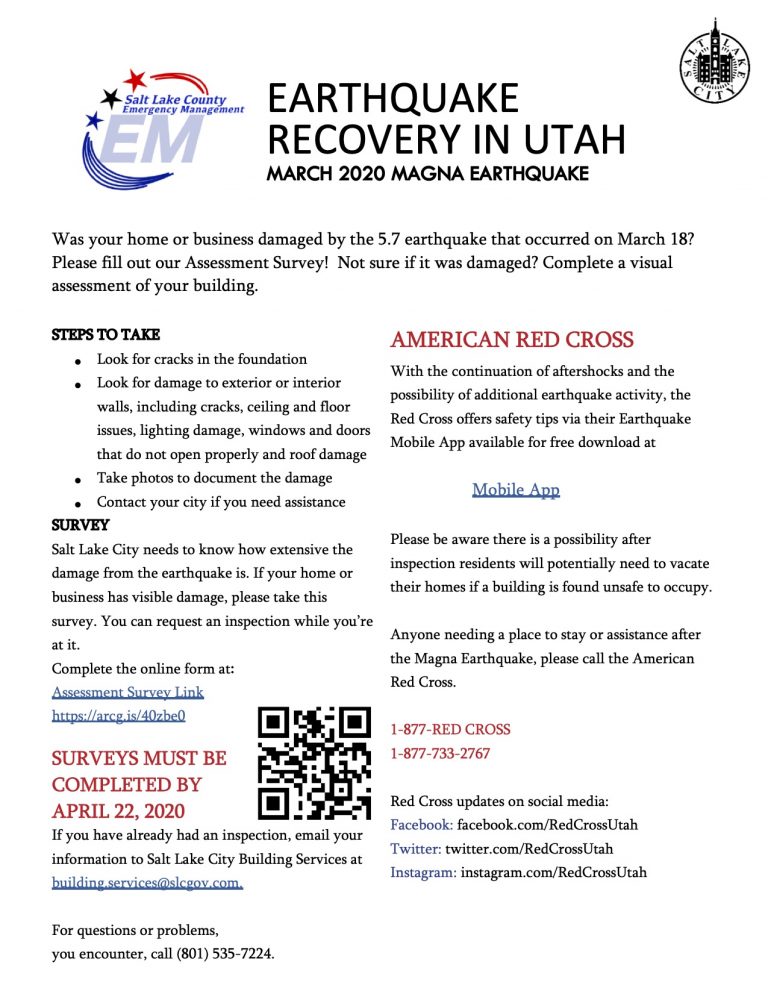 Earthquake Announcement ‘Archive’ | Mayor's Office