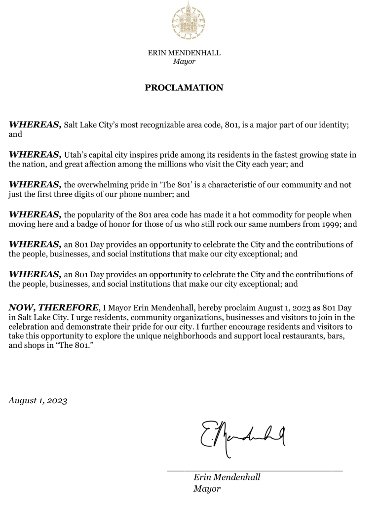 Mayor’s Proclamations | Mayor's Office
