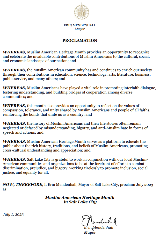 Mayor’s Proclamations | Mayor's Office