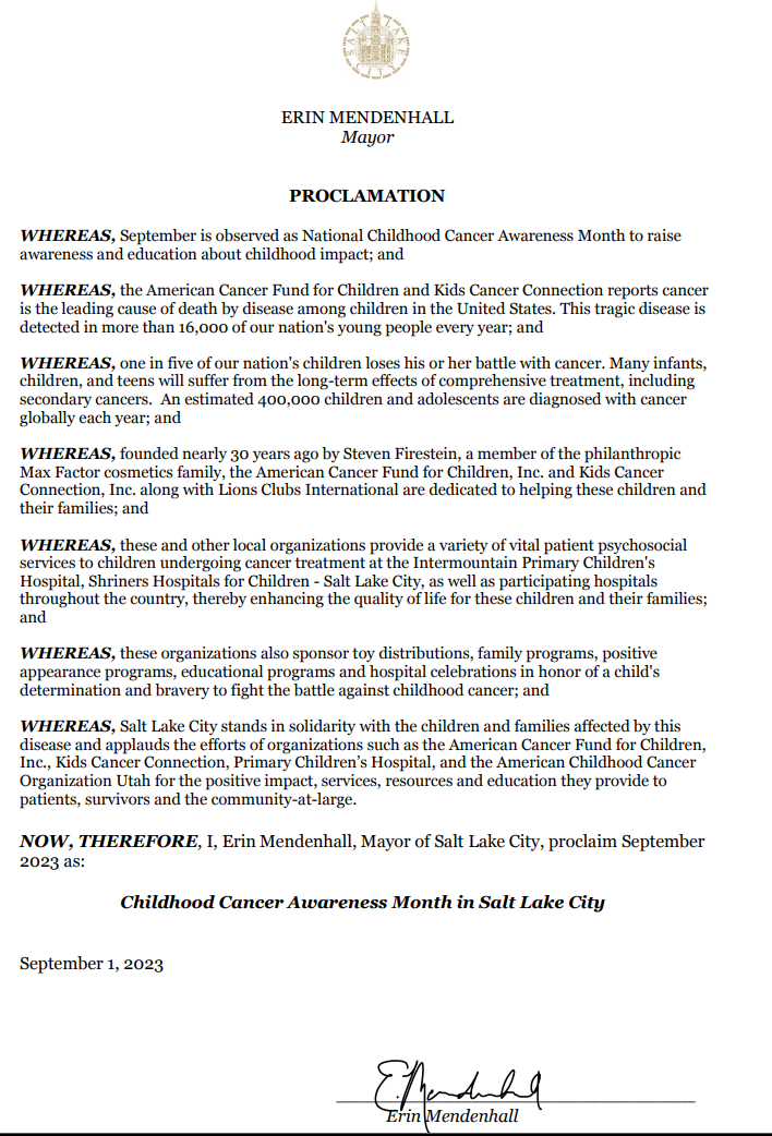 Mayor’s Proclamations | Mayor's Office