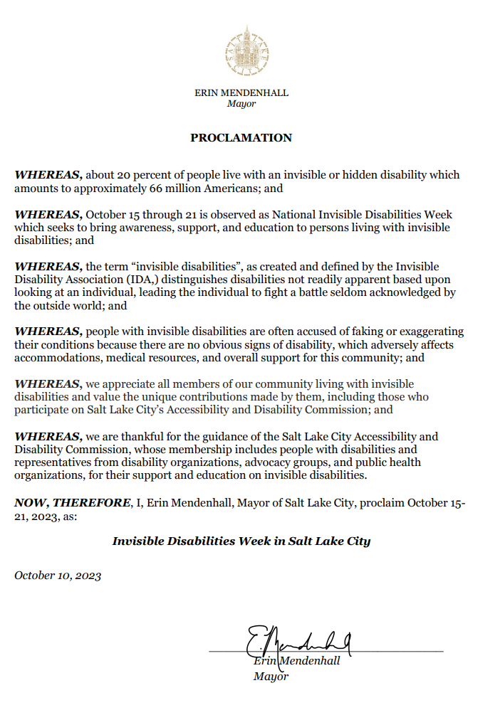 Mayor’s Proclamations | Mayor's Office
