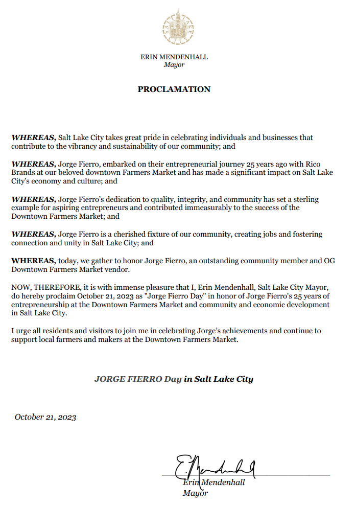 Mayor’s Proclamations | Mayor's Office