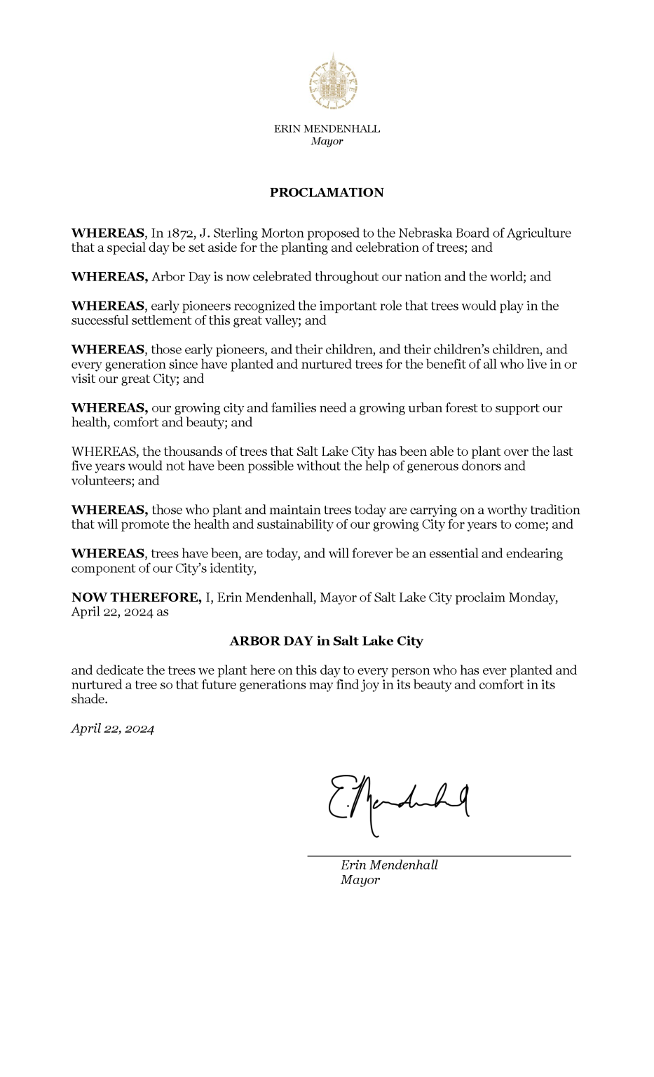 Mayor’s Proclamations | Mayor's Office