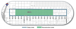 200 South Reconstruction (400 West to 900 East) | MyStreet