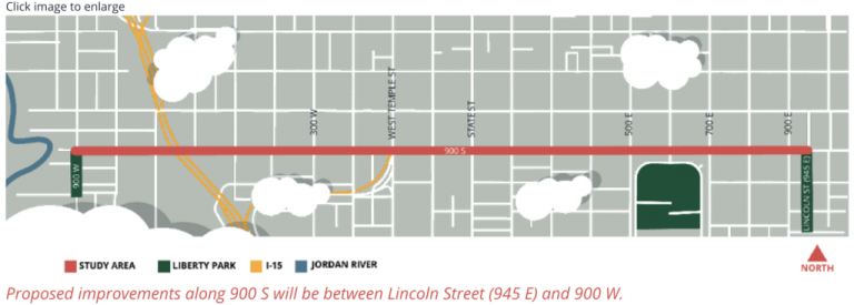 900 South Reconstruction: 900 West to Lincoln Street (945 East) | MyStreet