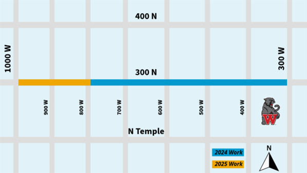 300 North Reconstruction (300 West to 1000 West) | MyStreet