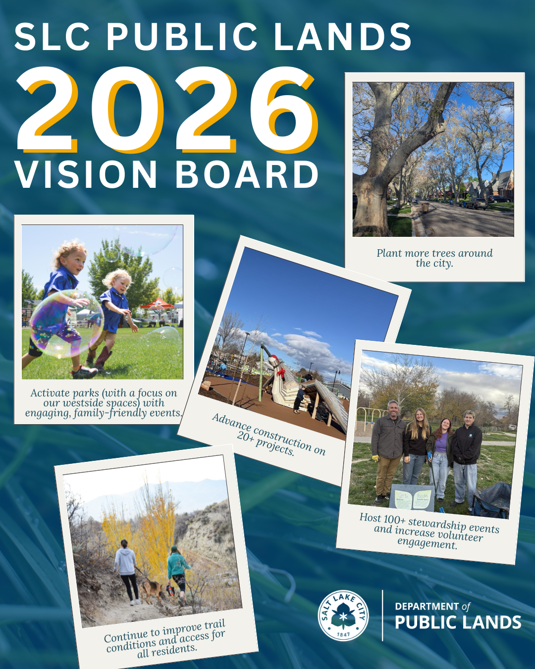 Salt Lake City Public Lands: 2026 Goals | Public Lands Department
