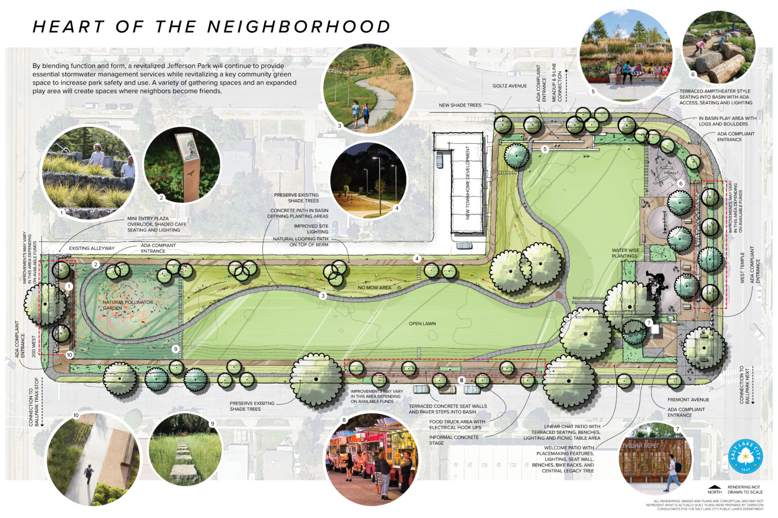 Salt Lake City unveils concept designs for Jefferson Park | Public ...