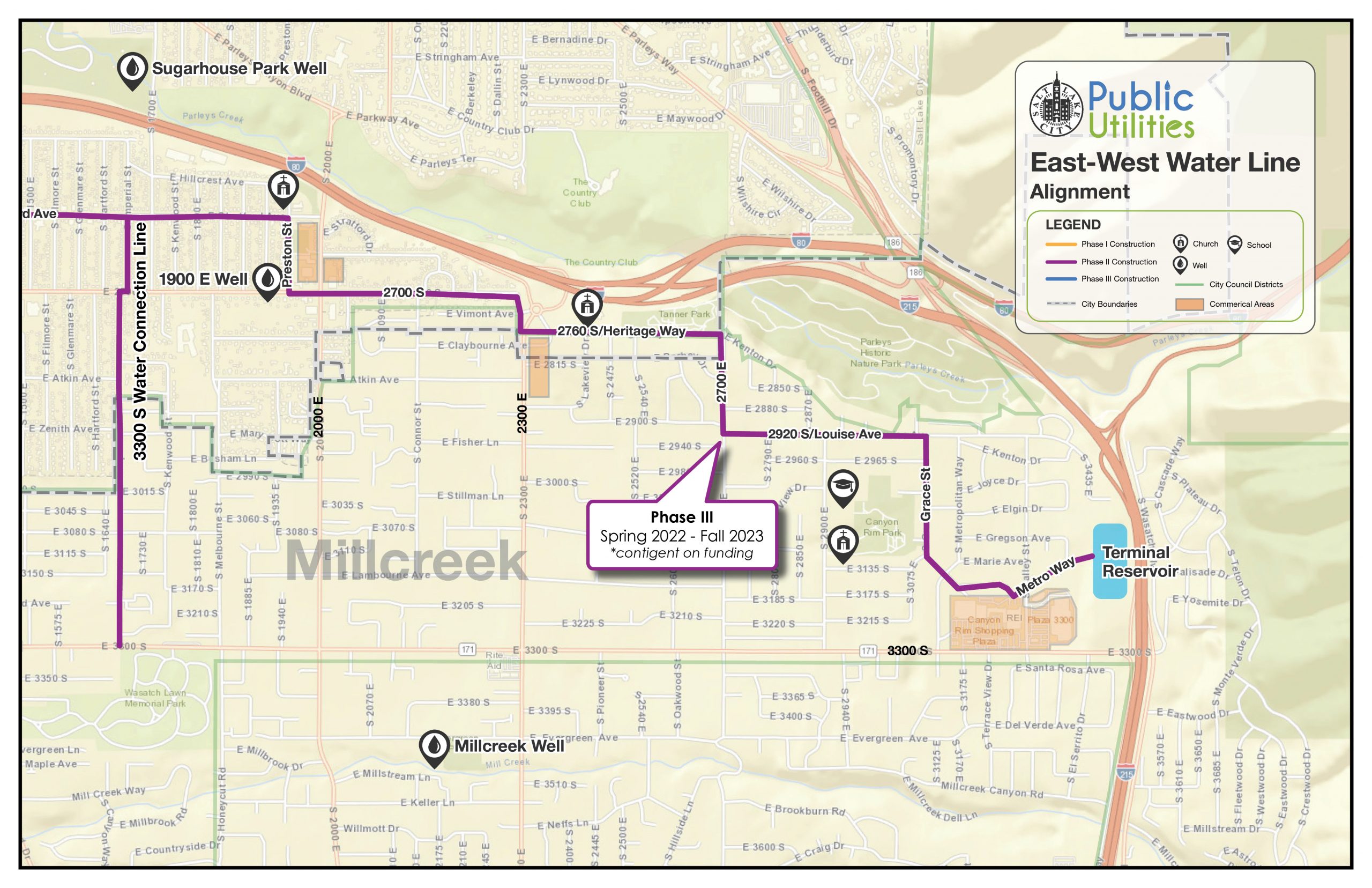 East-West Water Line | Public Utilities