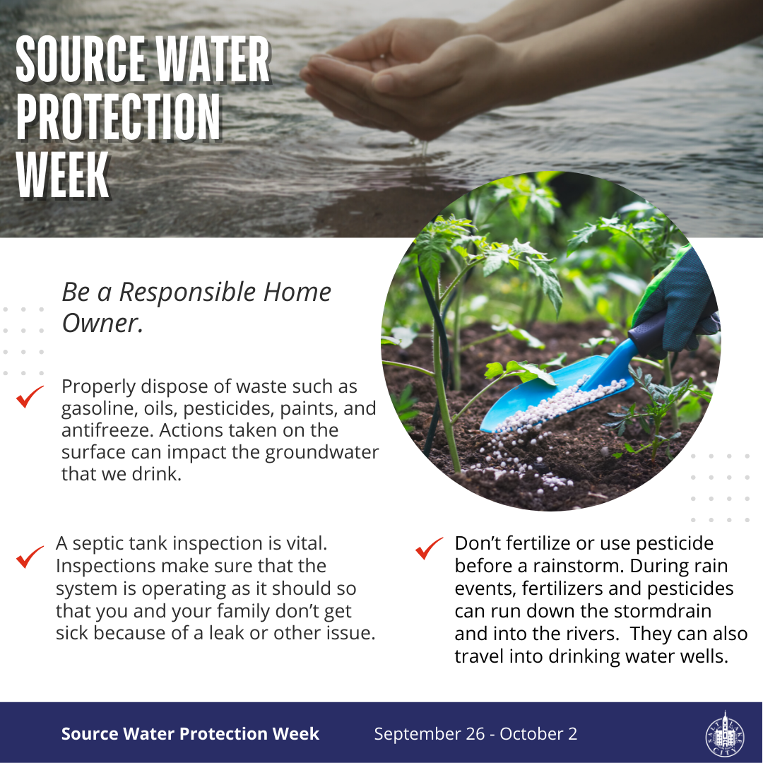 Source Water Protection Week | Public Utilities