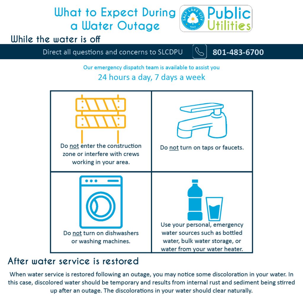 Emergency water outages | Public Utilities